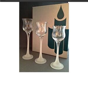 PartyLite | Accents | Partylite Frosted Stem Trio Set Discontinued ...